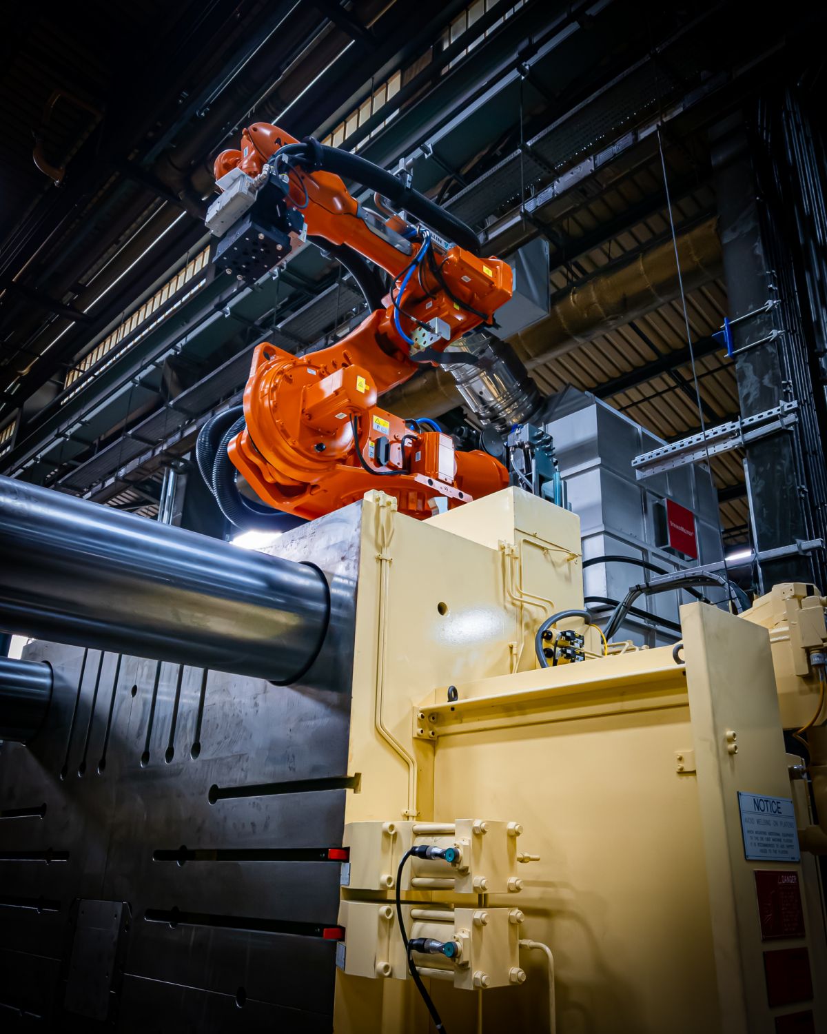 Die Casting Spray Robot Package from Wollin - CastAlum